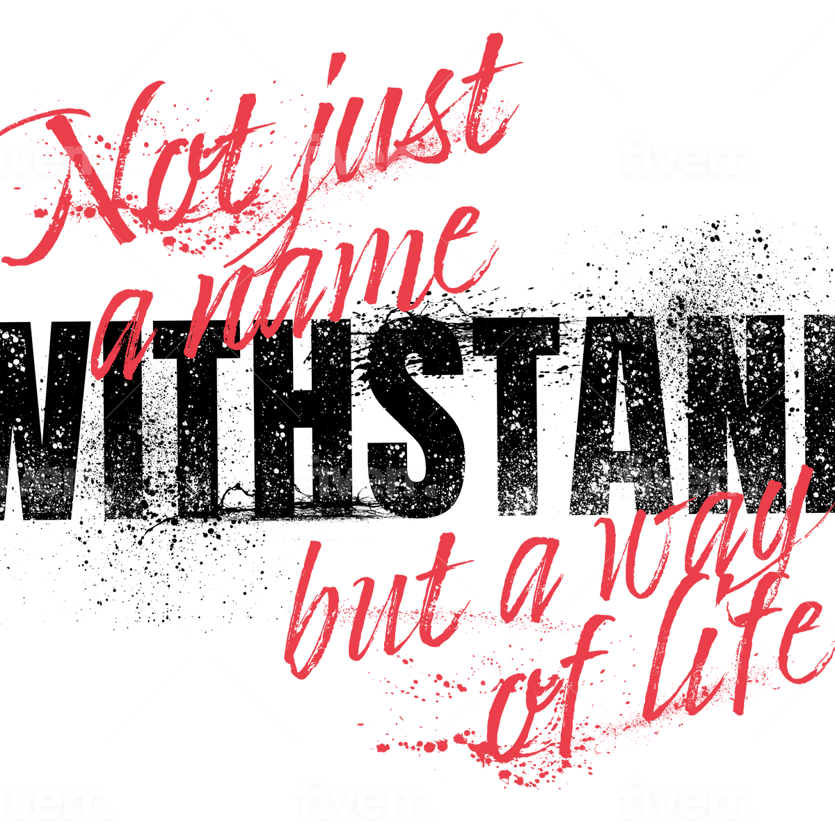 Not Just a Name – Withstand The Weight